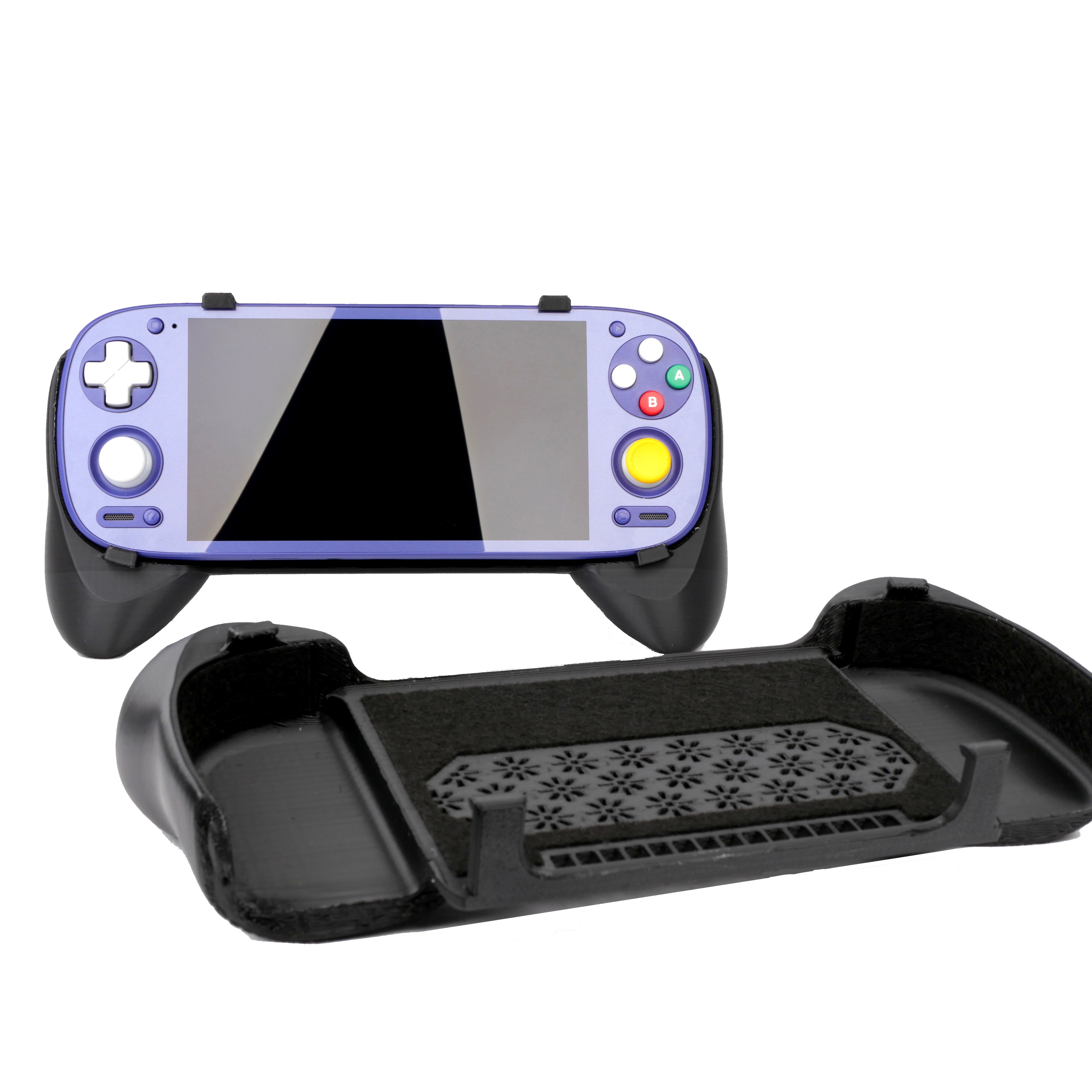 Ergonomic Gaming Grips for Retro Handheld Devices from JCSFY