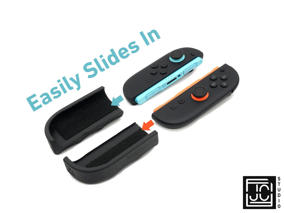 Comfort Felt Grips for Nintendo Switch 2 Joy-Con 2 Slim and Thick Slid ...